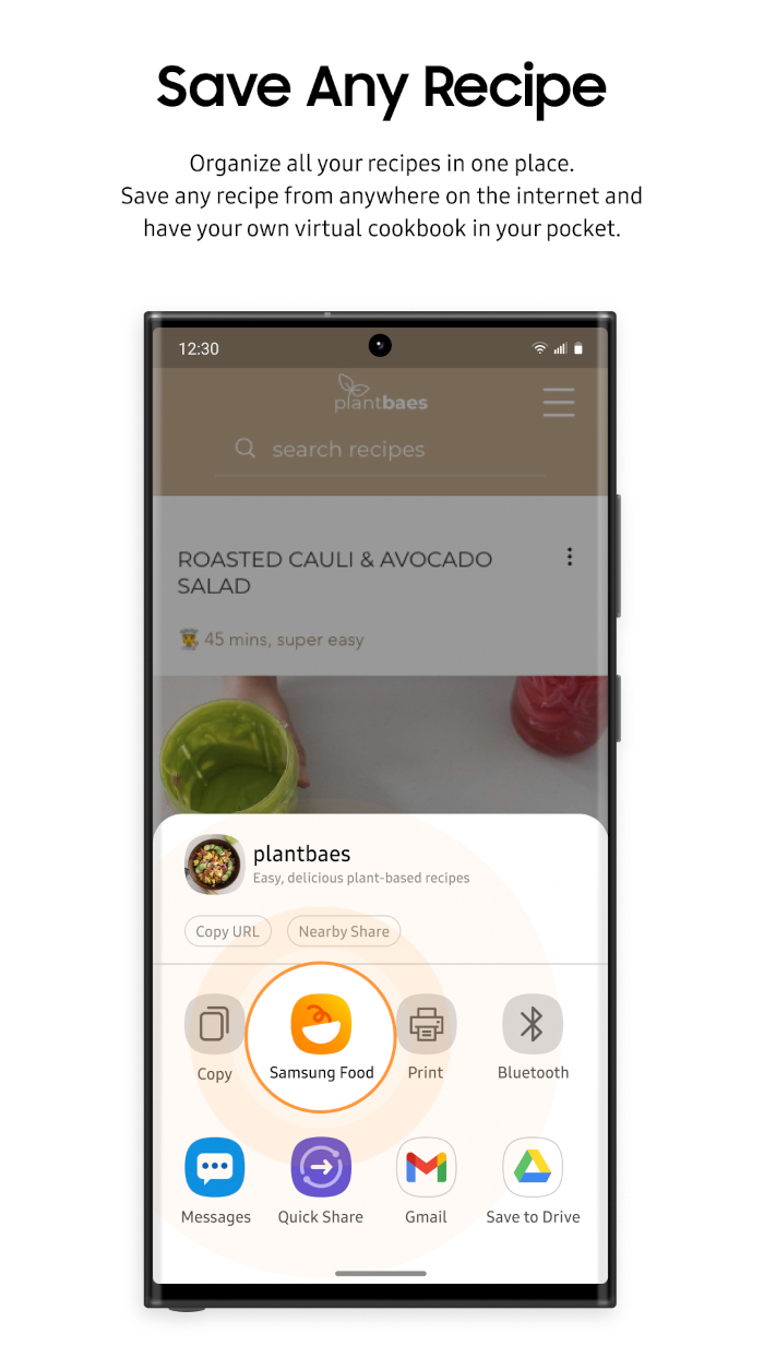 Personalized Your Food With Samsung Food * Unlocking the World of ...